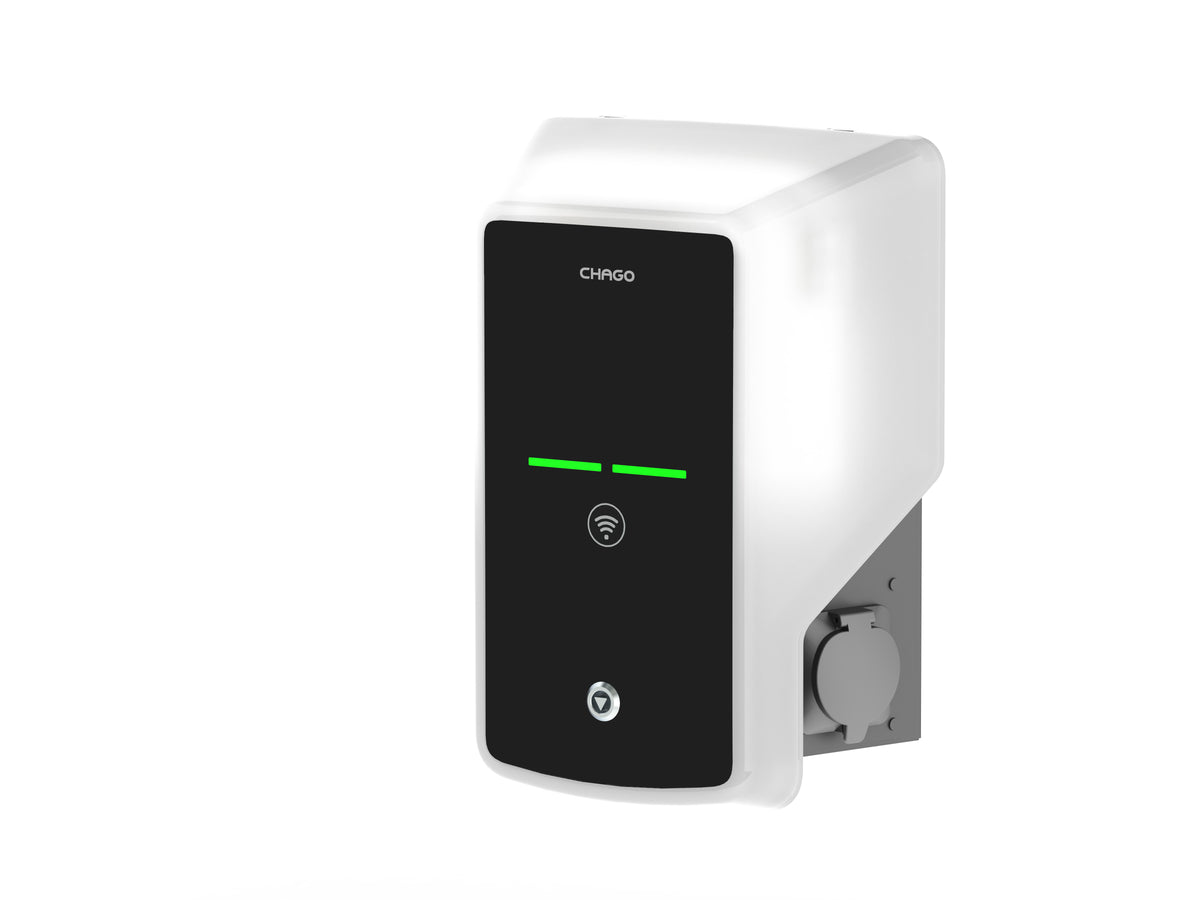 Laadimisjaam Ensto EVB200-BLBS 2x22kW Type2 V2X Shutter LAN IP54 – www ...